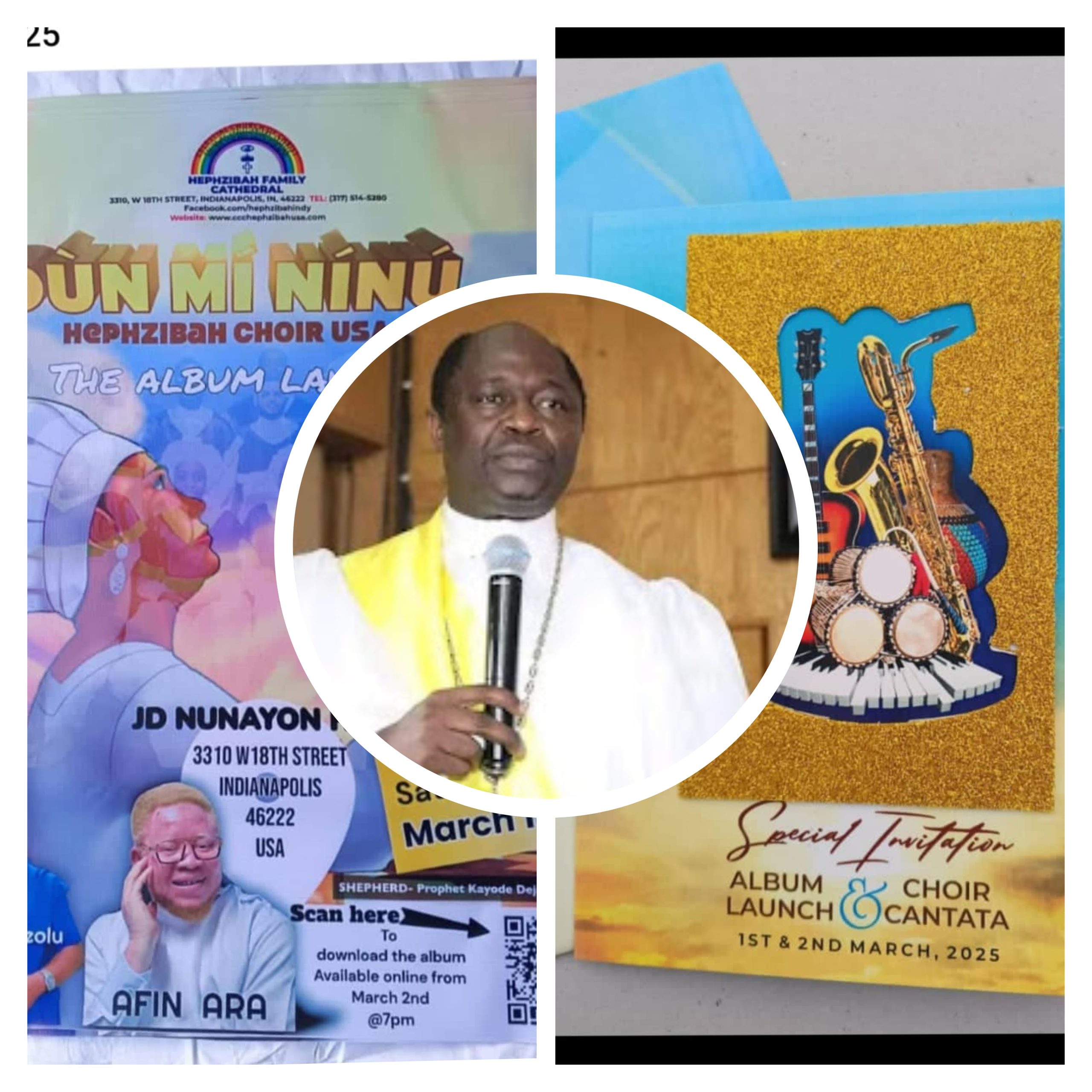 CCC HEPHZIBAH FAMILY CATHEDRAL, INDIANAPOLIS, USA IS SET TO LAUNCH MUSICAL ALBUM ON CANTATA DAY ...