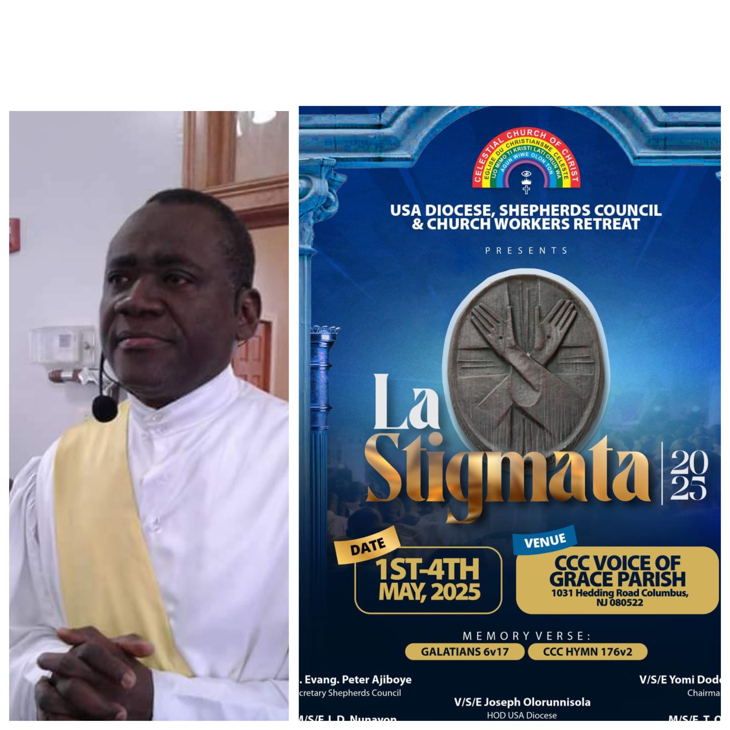 USA DIOCESE 2025 SHEPHERDS RETREAT WILL BE SPIRITUAL FILLED- V/S/E OTELE. - Celestial ...