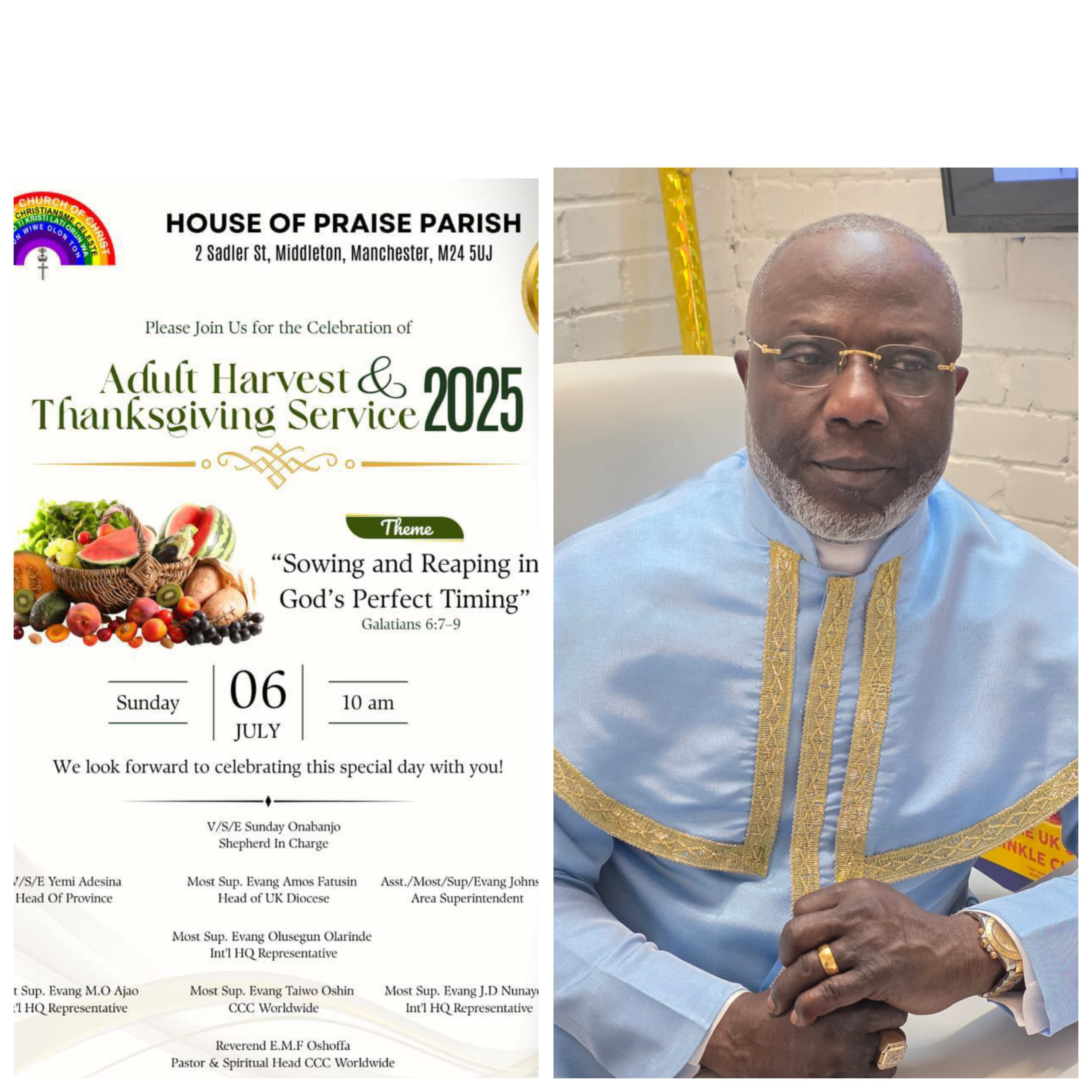 CCC HOUSE OF PRAISE PARISH, MANCHESTER ROARS OUT 2025 ADULT HARVEST ...